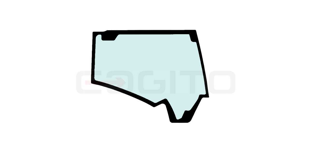 GLASS TOUGHENED GREEN WITH SCREEN PRINT CVA RIGHTHAND XL - B2B COGITO ...